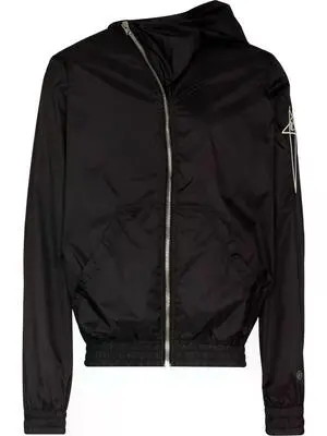 Rick Owens Logo Hooded Jacket