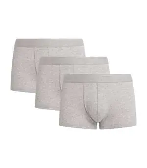 Sunspel Stretch-cotton Trunks - Grey
