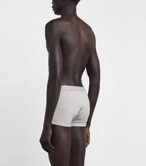 Sunspel Stretch-cotton Trunks - Grey
