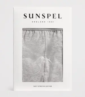 Sunspel Stretch-cotton Trunks - Grey