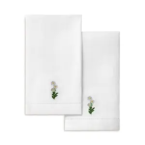 SFERRA Fiorenza Guest Towel, Set Of 2 - Daisy