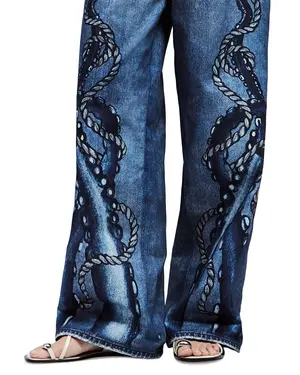 YUKIO High Rise Wide Leg Jeans