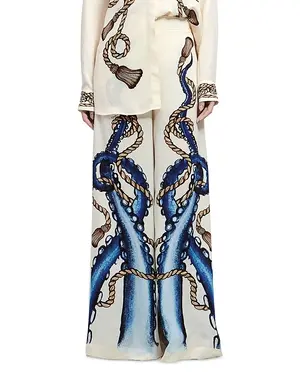 YUKIO Wide Leg Pants - Ropes