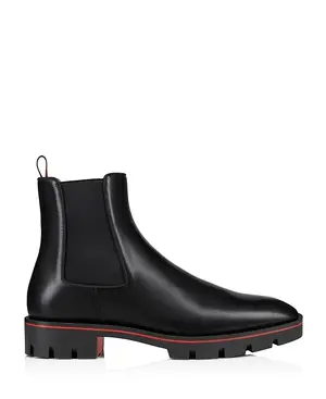 CHRISTIAN LOUBOUTIN Alpinosol Chelsea Boots - Charcoal