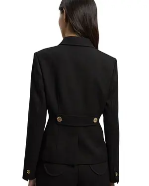 Karen Millen Petite Textured Tailored Jacket