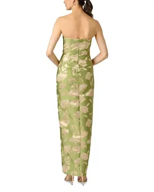 Aidan Mattox Woven Jacquard Dress