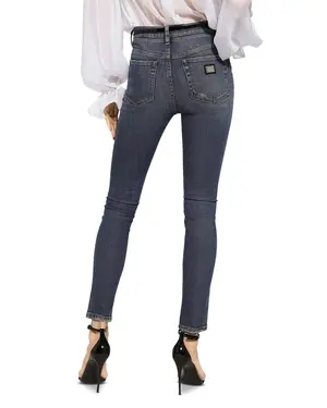 Dolce & Gabbana Audrey Skinny Denim Jeans - Medium Blue