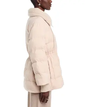 Fabiana Filippi Superlight Padded Parka With Knitted Detail
