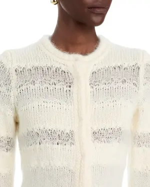 Fabiana Filippi Ribbed Knit Cardigan