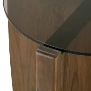 HUDSON PARK COLLECTION Dumbo Round End Table