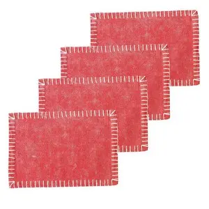 Carol & Frank Carter Tomato Placemats Set 4 - Red