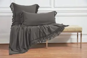 ELISABETH YORK Lavato Shale Bed Throw