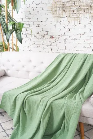 Carol & Frank Ryker Succulent Throw Blanket