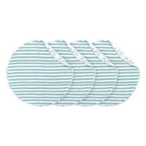 Carol & Frank Halsey Round Set Of 4 Placemats 17