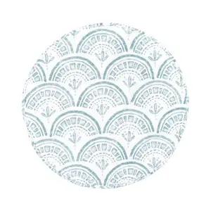 Carol & Frank Halsey Round Set Of 4 Placemats 17