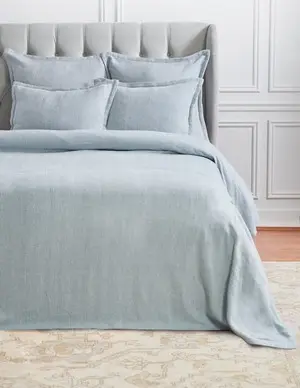 ELISABETH YORK Torin Agate Throw Blanket - Blue