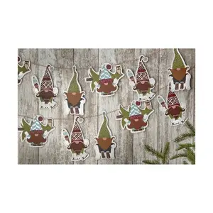 TAG Gnomies Garland Decorative Wall Banners Holiday Decor