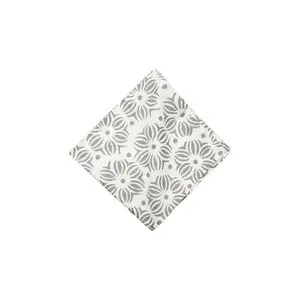 Carol & Frank Midge Boulder Napkin Set Of 4 - Gray