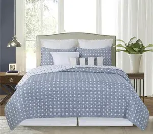 C&F HOME Chambray Star /queen3-piece Quilt Bedding Set