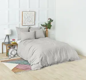 Carol & Frank Lucas Boulder Duvet Cover - Gray