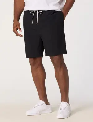 SOCIETY OF ONE BY DXL Big & Tall Versatility Shorts - Black