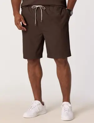 SOCIETY OF ONE BY DXL Big & Tall Versatility Shorts - Brown