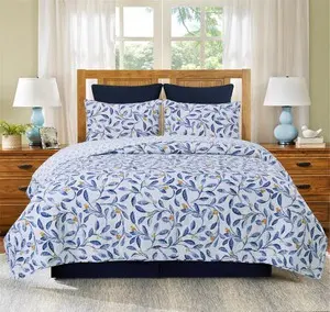 C&F HOME Laurelwood Flowers Cotton Blend Quilt Set