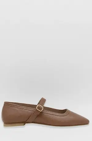 STIVALI NEW YORK Eterna Mary Jane Ballet Flat - Brown