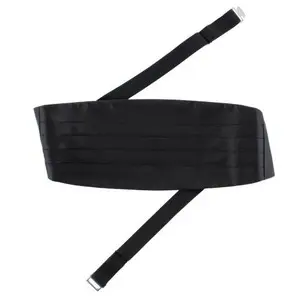 Trafalgar Big & Tall Sutton Solid Color Silk Cummerbund