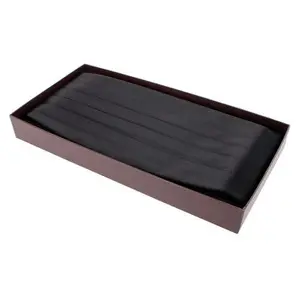 Trafalgar Sutton Solid Color Silk Cummerbund