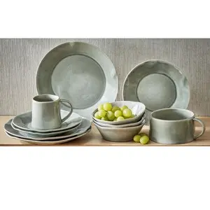TAG Hudson Dinner Plate Slate Slate Stoneware Everyday