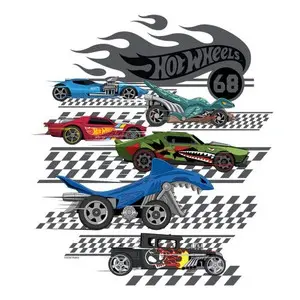 HOT WHEELS Racing Lineup Graphic T-shirt - White