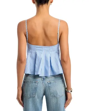 Aqua Peplum Top Exclusive