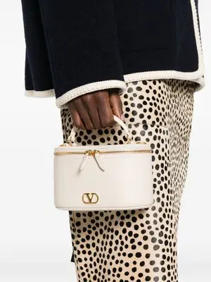 Valentino Garavani Vlogo Signature Mini Bag - White