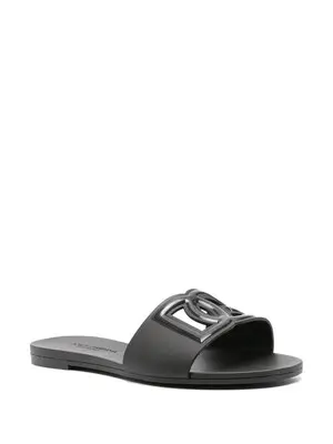 Dolce & Gabbana Dg Logo Flat Sandals