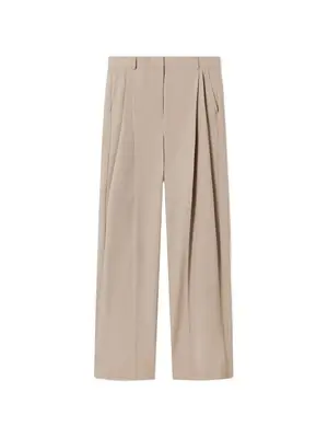 Stella McCartney Pleated Wool Trousers