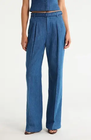 Paige Belted Jeans For Women