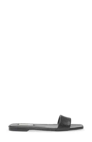 TOTEME Lizard Embossed Slide Sandal
