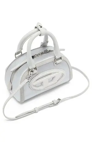 DIESEL® Mini 1dr Dome Bowling Bag - Grey