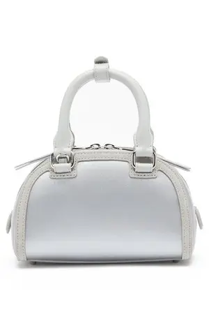 DIESEL® Mini 1dr Dome Bowling Bag - Grey