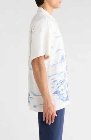 Tommy Bahama Hideaway Cove Silk Camp Shirt
