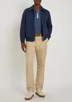 Paul Smith Mixed Media Quilted Jacket