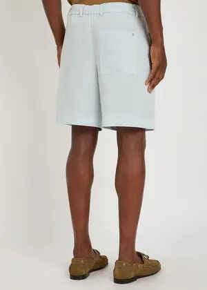 BOSS Peter Woven Shorts - Light Blue