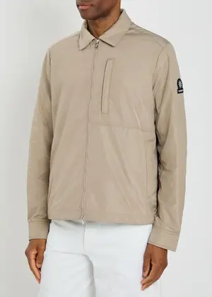 SANDBANKS Logo-appliquéd Nylon Zip-up Jacket