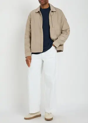 SANDBANKS Logo-appliquéd Nylon Zip-up Jacket
