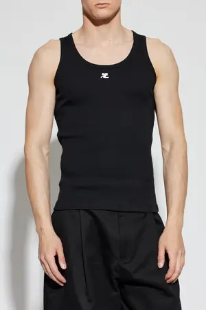 COURREGES Sleeveless T-shirt