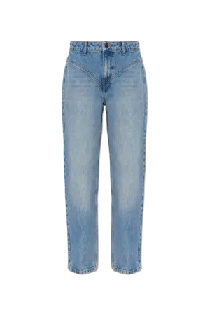 ROTATE BY BIRGER CHRISTENSEN High-waisted Jeans - Blue