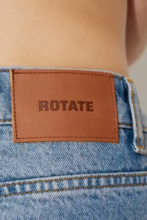 ROTATE BY BIRGER CHRISTENSEN High-waisted Jeans