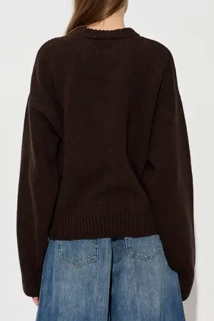 ROTATE BY BIRGER CHRISTENSEN Wool Sweater With Logo