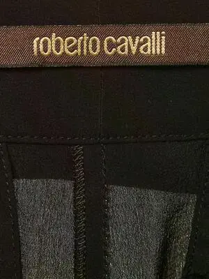 Dolce & Gabbana Silk Belted Trousers